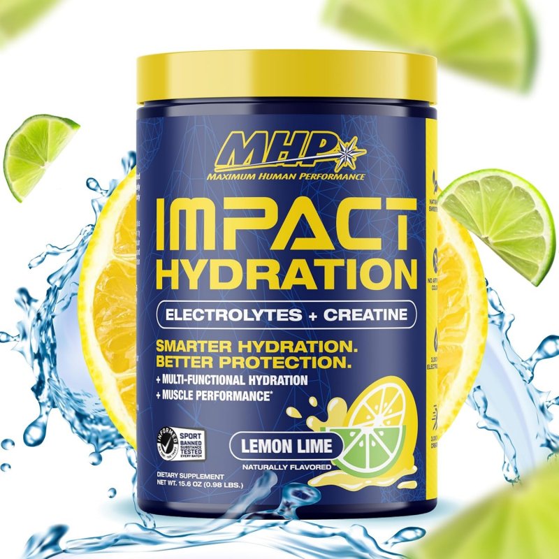 MHP Impact Hydration Electrolytes + Creatine 30 Servings | Low-Price ...